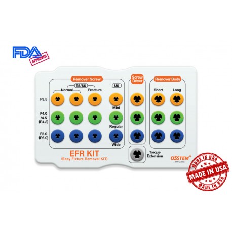 EFR KIt Easy Fixture Removal Kit – Implant Line